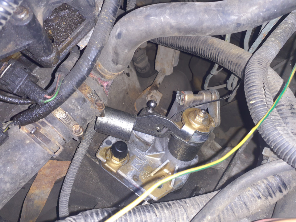 Тросовая кулиса МКПП от Astra J в ланос — установка — Daewoo Lanos, 2 л ...