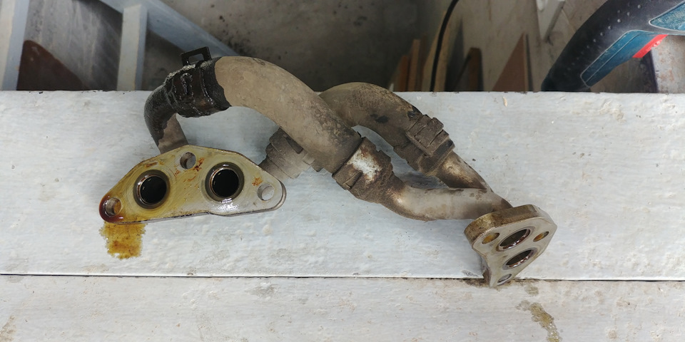 Замена маслопровода — Lexus RX (2G), 3,5 л, 2007 года | своими руками ...