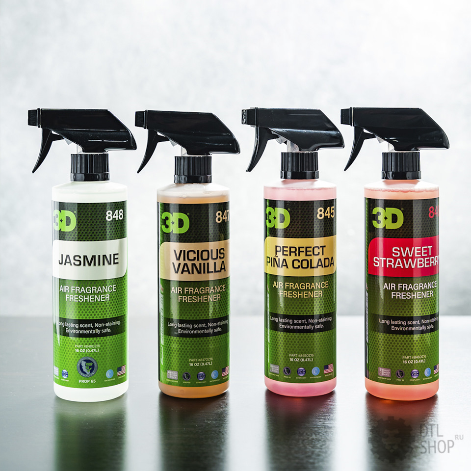 Ароматизаторы для воздуха от 3D — Детейлинг-маркет DTLshop.ru на DRIVE2