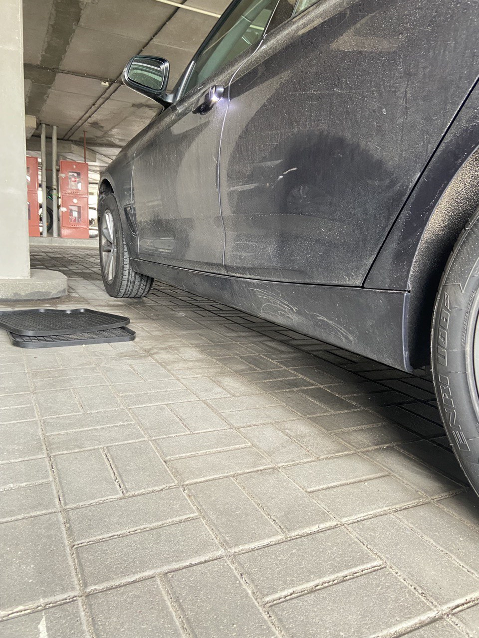 Установка М/// порогов BMW F34 GT — BMW 3 series Gran Turismo (F34), 2 ...