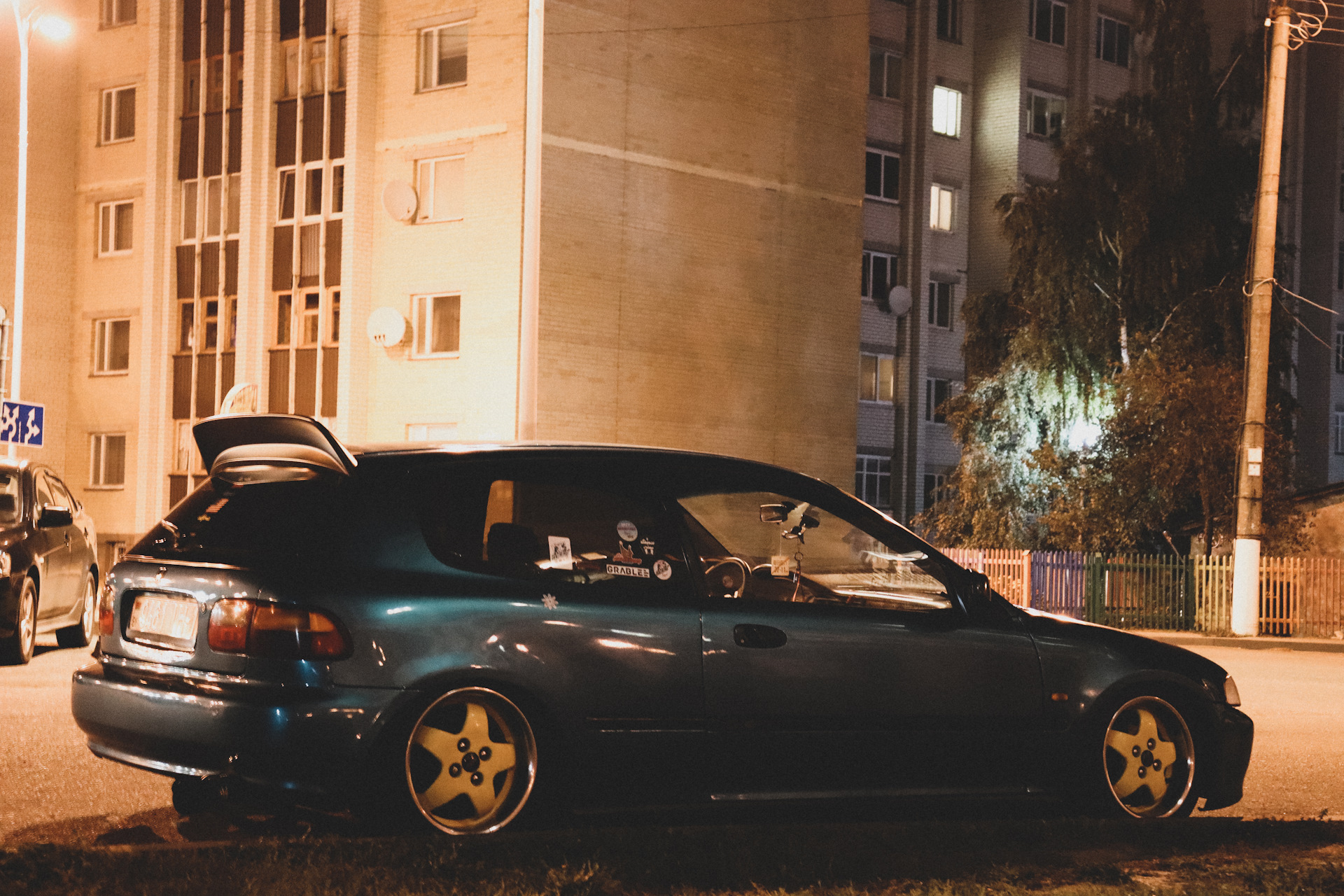 #2 Stanced Honda Civic EG by Maskin 2019 — Honda Civic Hatchback (5G ...