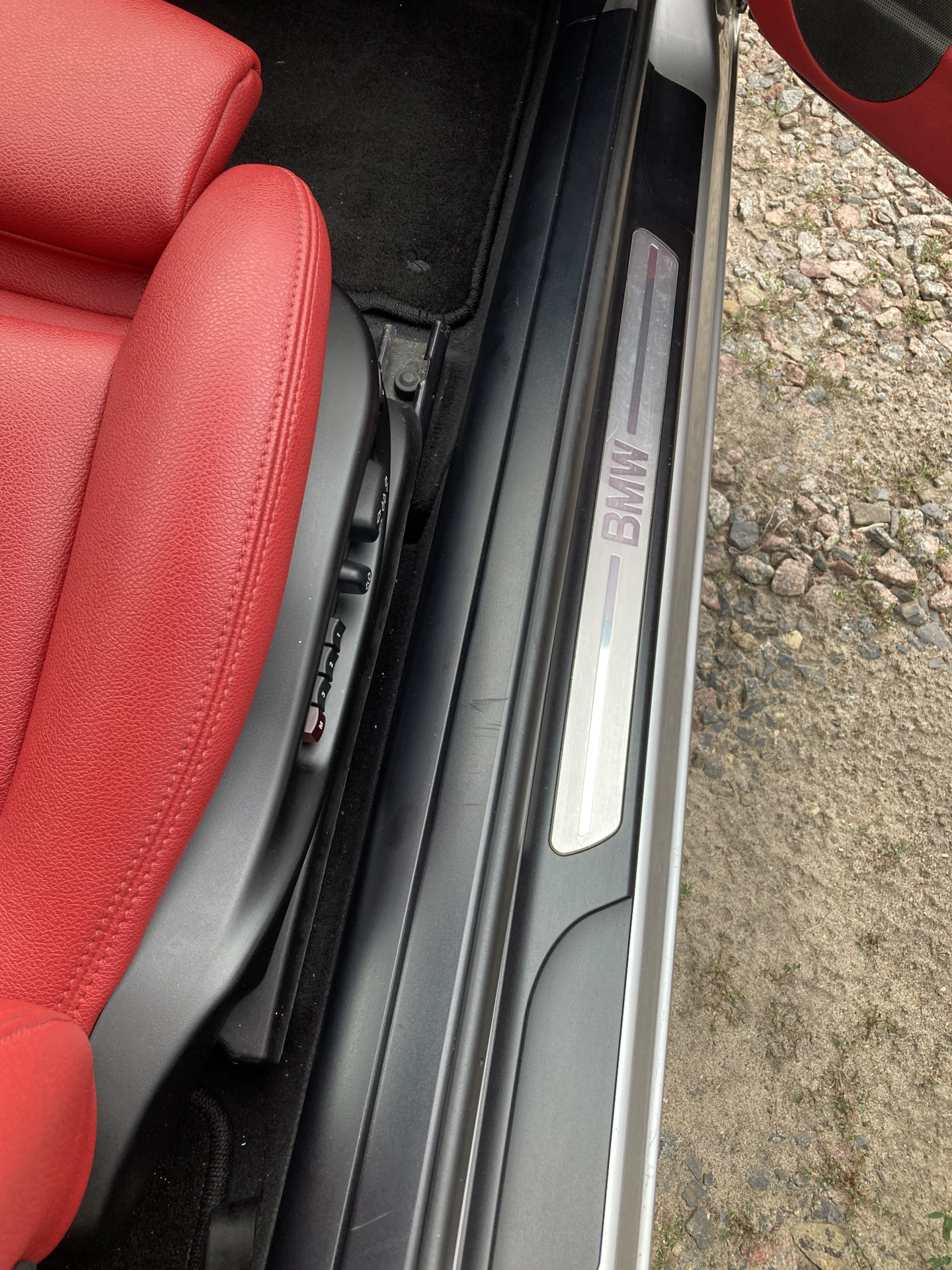 Новые накладки порогов — BMW 3 series Coupe (E46), 3 л, 2000 года ...