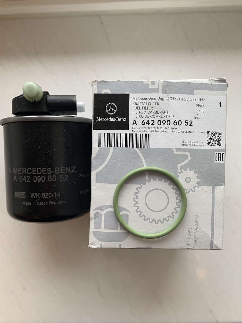 A6420906052 Фильтр топливный Mercedes | Запчасти на DRIVE2