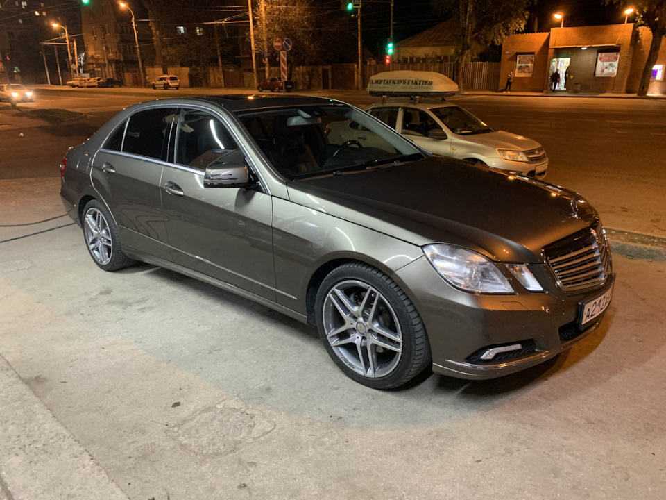 Меняем тапки — Mercedes-Benz E-class (W212), 3 л, 2009 года | стайлинг | DRIVE2