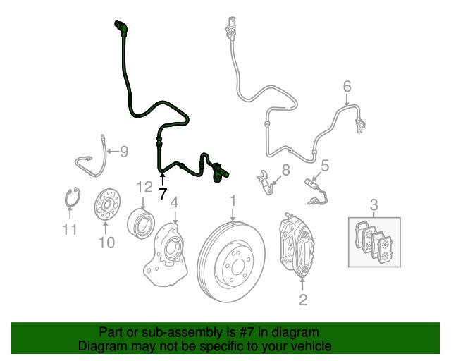 A2219057400 Датчик скорости вращения колеса. Mercedes | Запчасти на DRIVE2