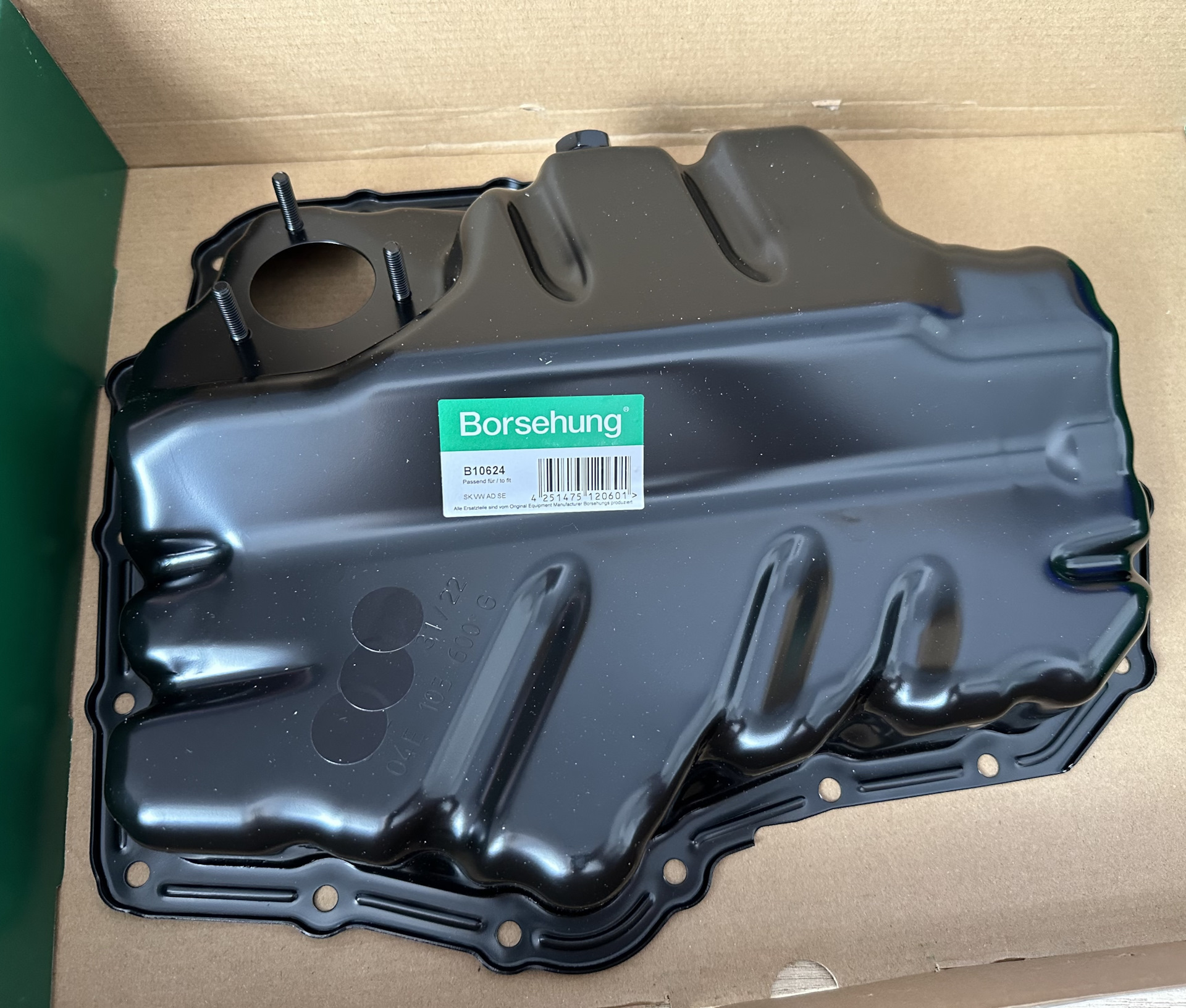 Датчик уровня и температуры масла — Volkswagen Polo liftback, 1,4 л ...