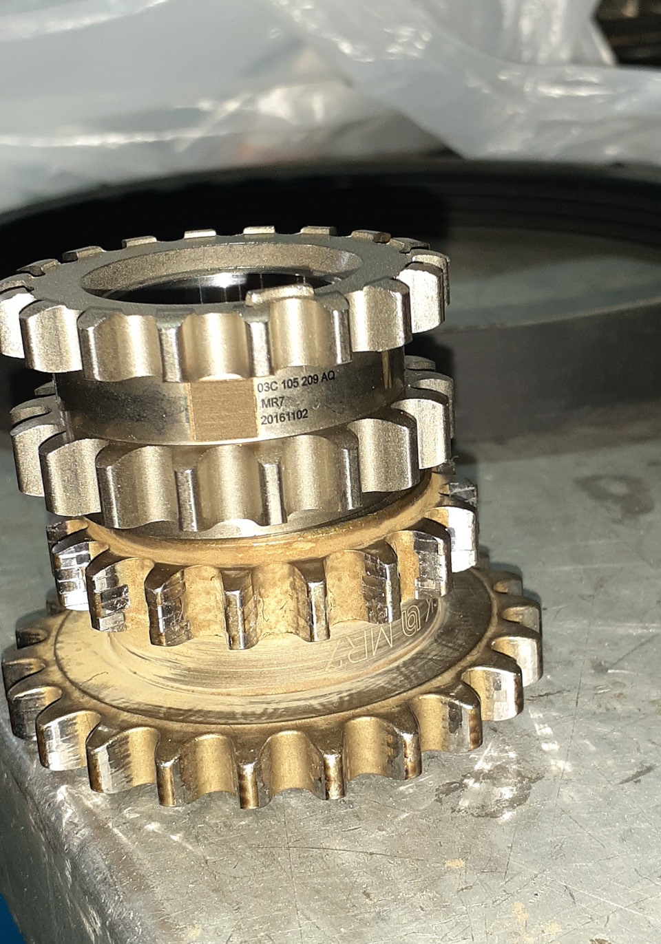 03C105209AQ Звездочка VAG | Запчасти на DRIVE2