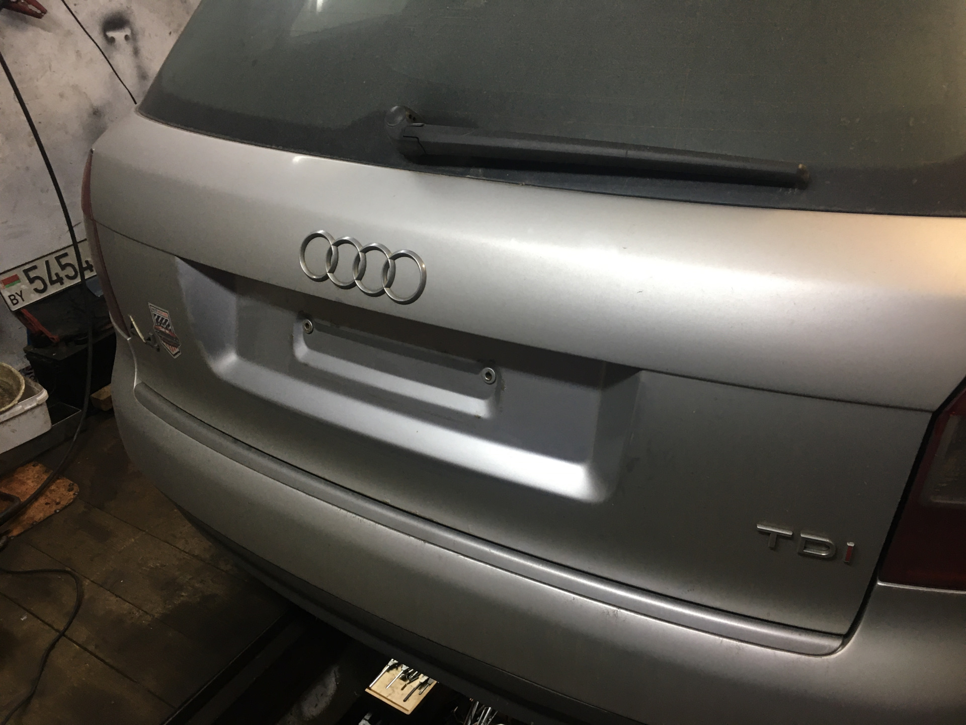 [ЭКСТЕРЬЕР] Рамки Vorsprung durch Technik. — Audi A4 Avant (B6), 1,9 л ...