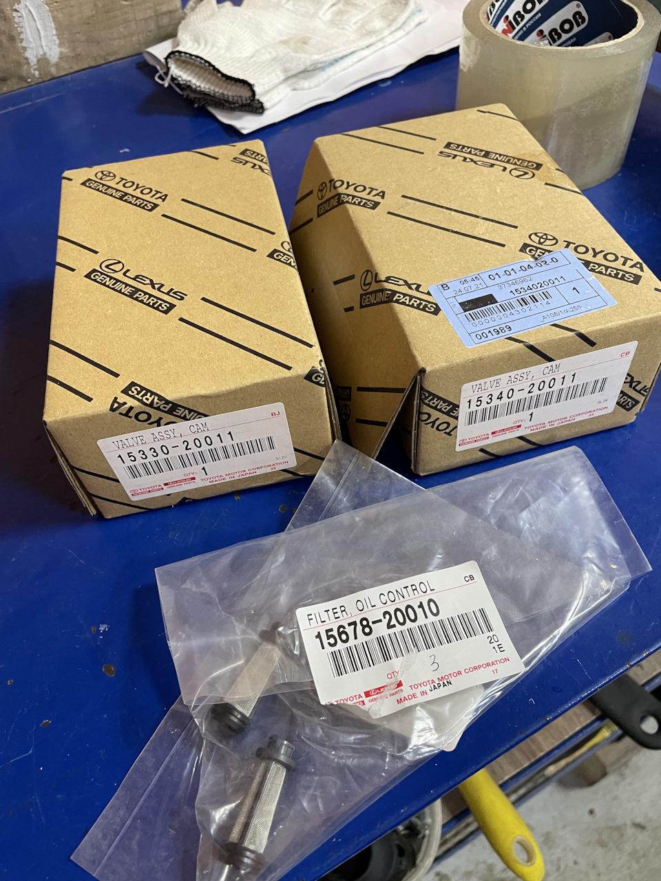 Заменена клапанов vvt-I и фильтров — Lexus RX (2G), 3,3 л, 2004 года ...