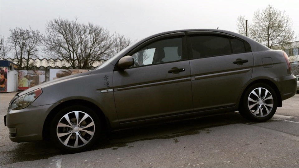 Hyundai Verna 1.4 бензиновый 2008 | Gray Fox на DRIVE2