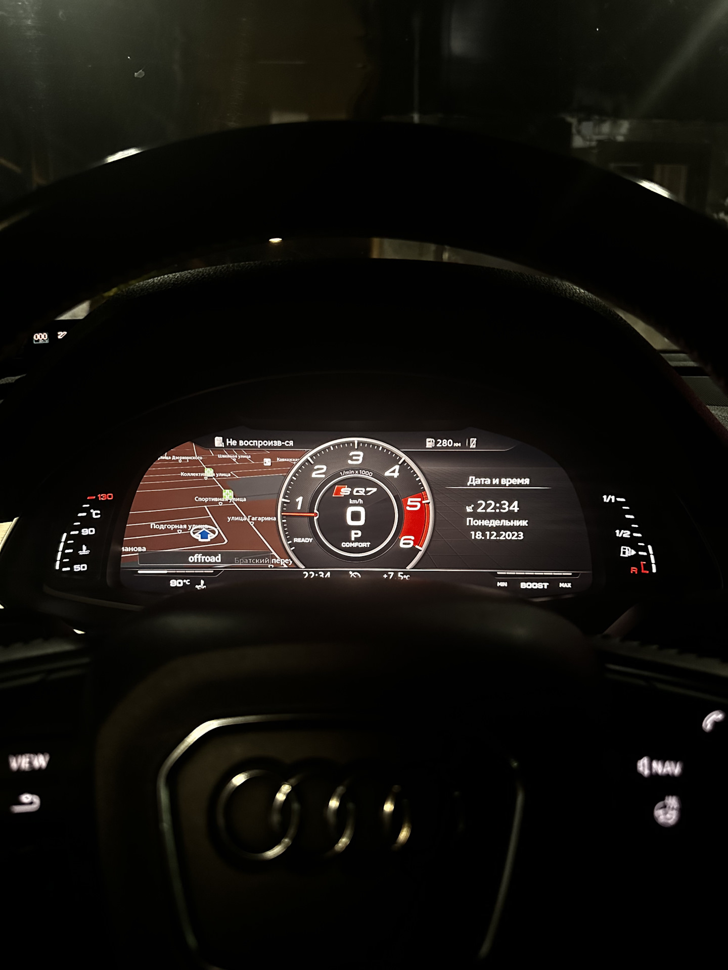 #1 Audi Sport layout. CarPlay. Обновление карт навигации. — Audi Q7 (2G ...