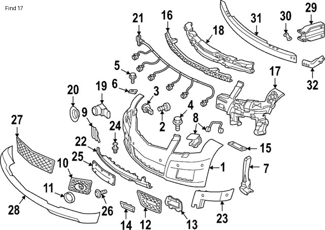 A2048851965 Каркас бампера переднего Mercedes | Запчасти на DRIVE2