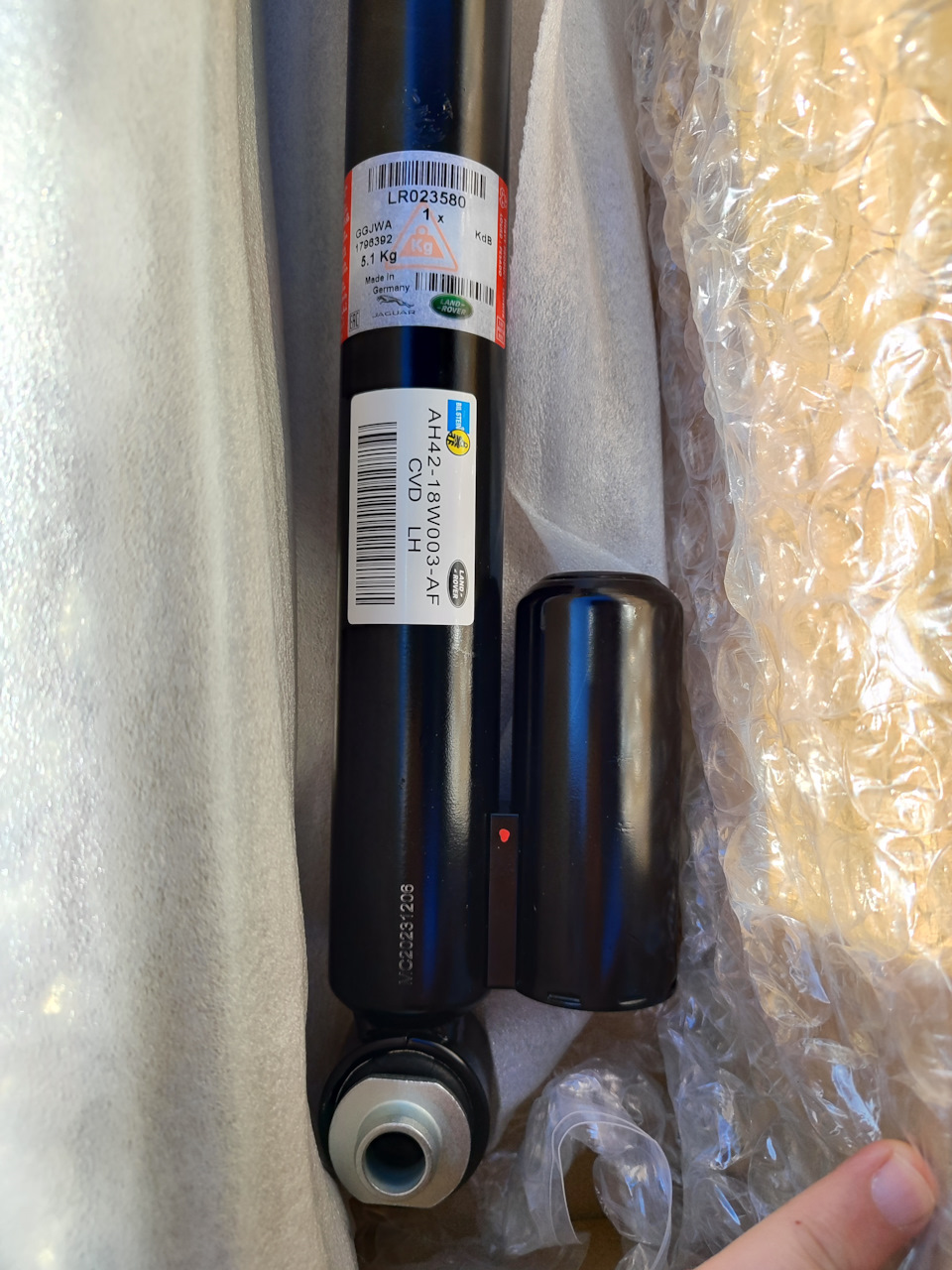 Задние амортизаторы. Продолжение — Land Rover Range Rover (3G), 4,4 л ...