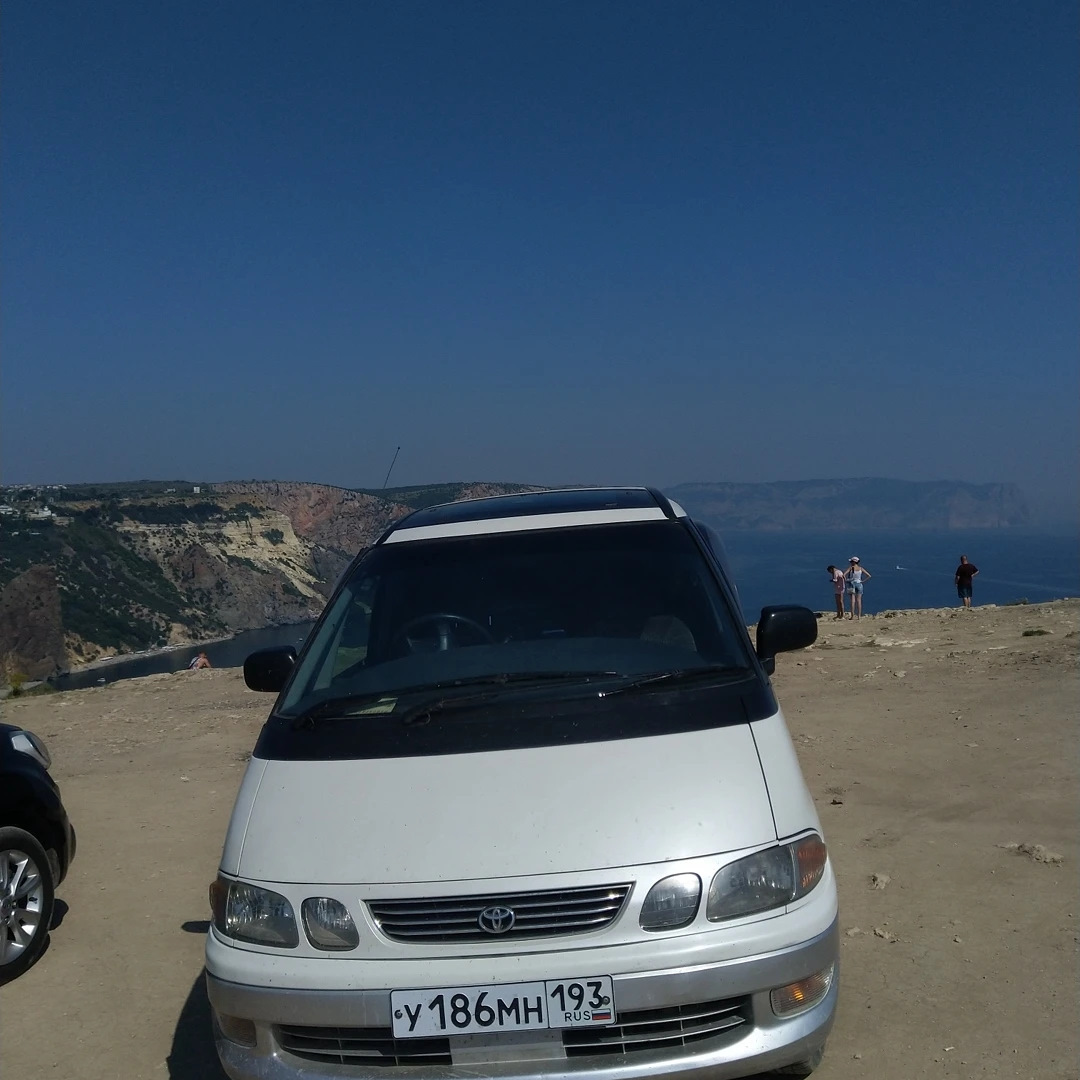 КРЫМ — Toyota Estima Lucida, 2,2 л, 1998 года | путешествие | DRIVE2