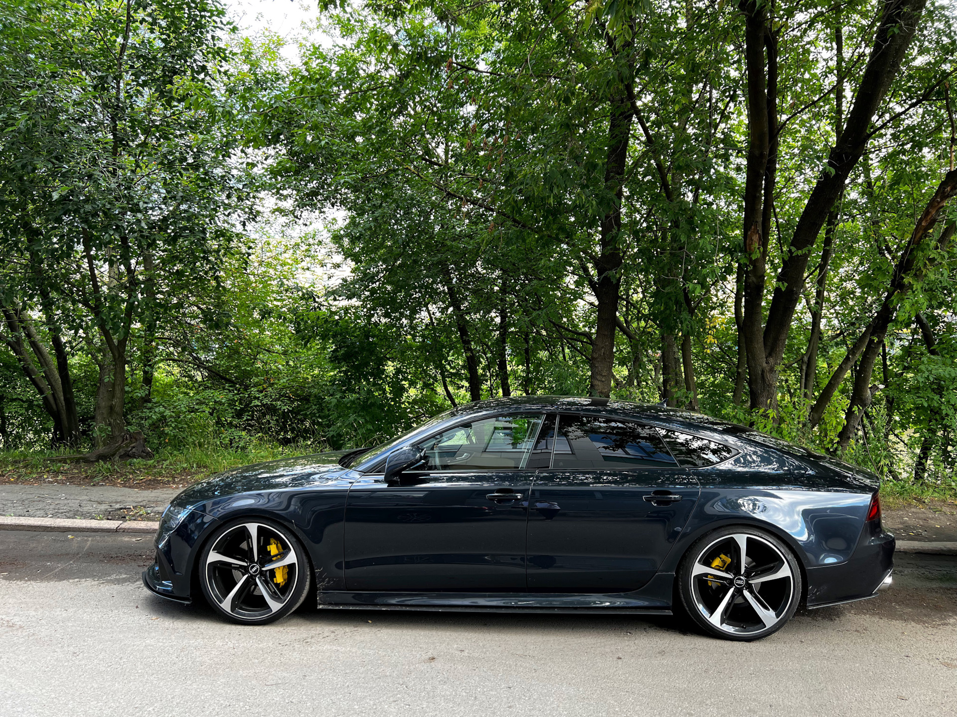 Новые тапки Blade R21 — Audi A7 Sportback (1G), 2,8 л, 2010 года ...