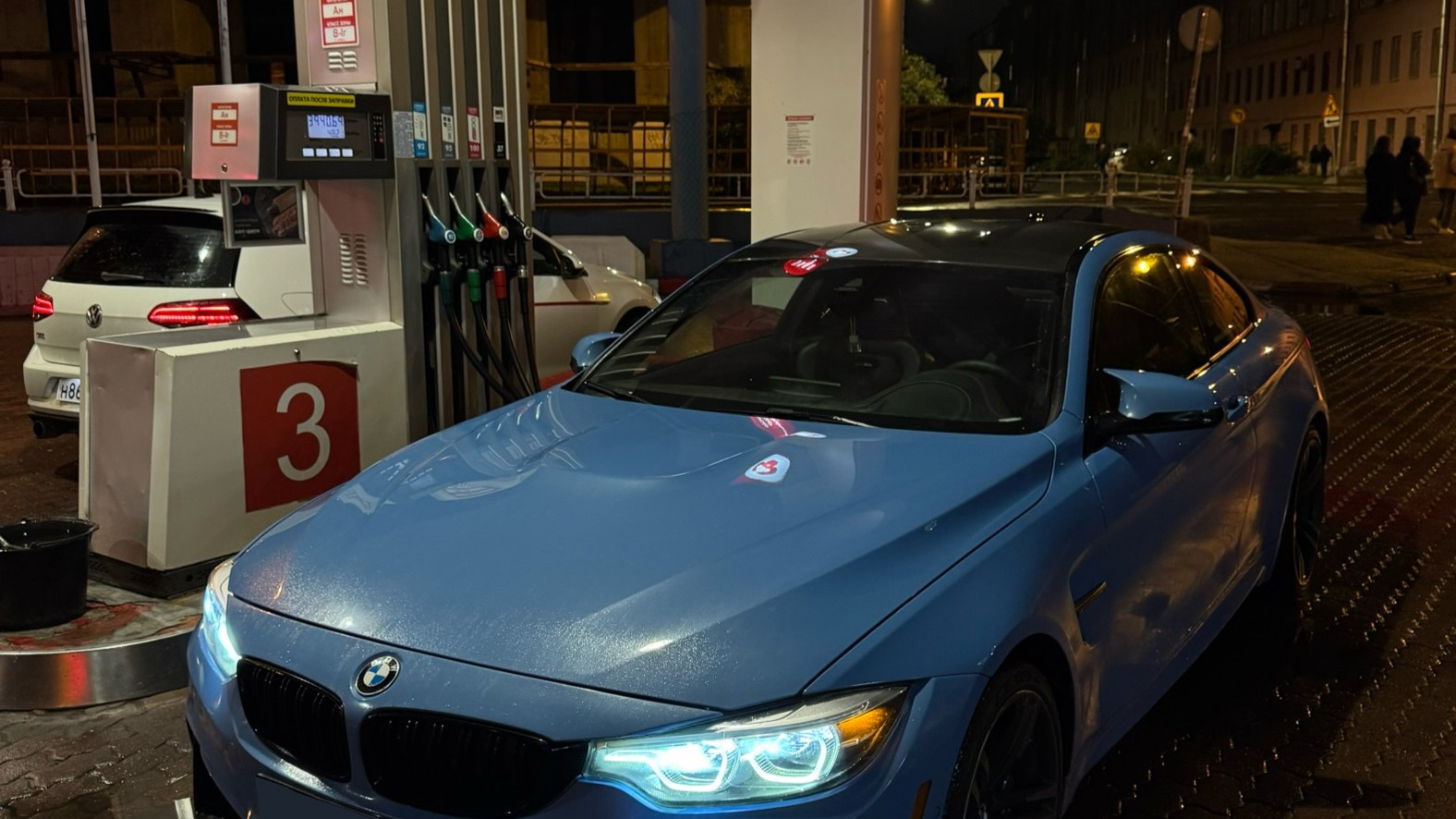 BMW M4 (F82) 3.0 бензиновый 2018 | LCI Marina Blue на DRIVE2