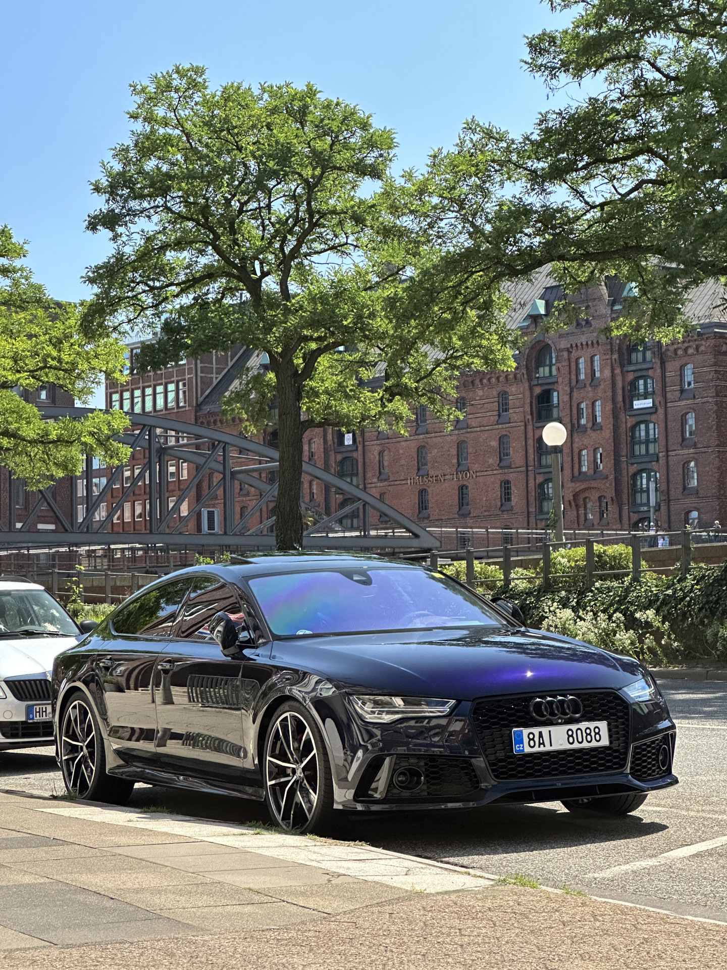 Поездка в Гамбург (Ferrari F50) — Audi A7 Sportback (1G), 3 л, 2017 ...