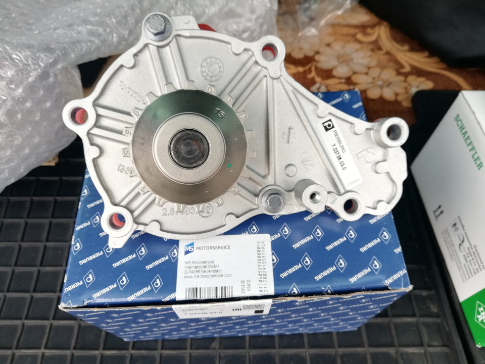 Замена ГРМ Peugeot 5008 — Peugeot 5008 (1G), 1,6 л, 2009 года ...