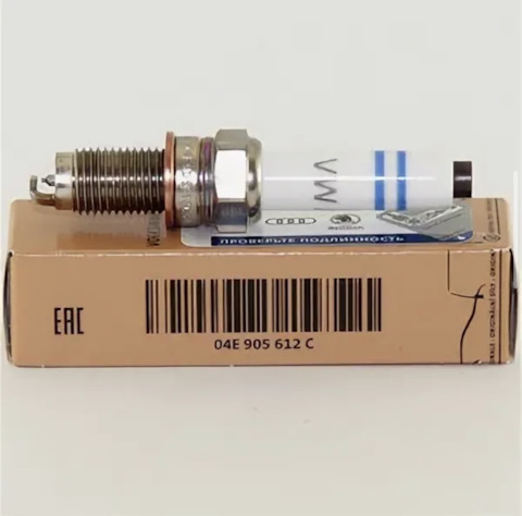 04E905612C Свеча зажигания VAG | Запчасти на DRIVE2