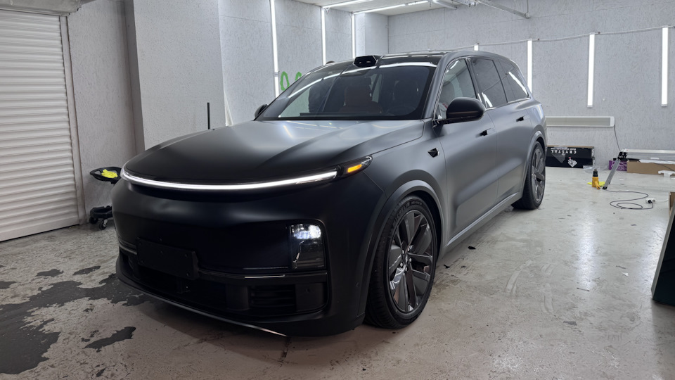 Li Auto Li L9 1.5 гибридный 2023 | Black Samurai на DRIVE2