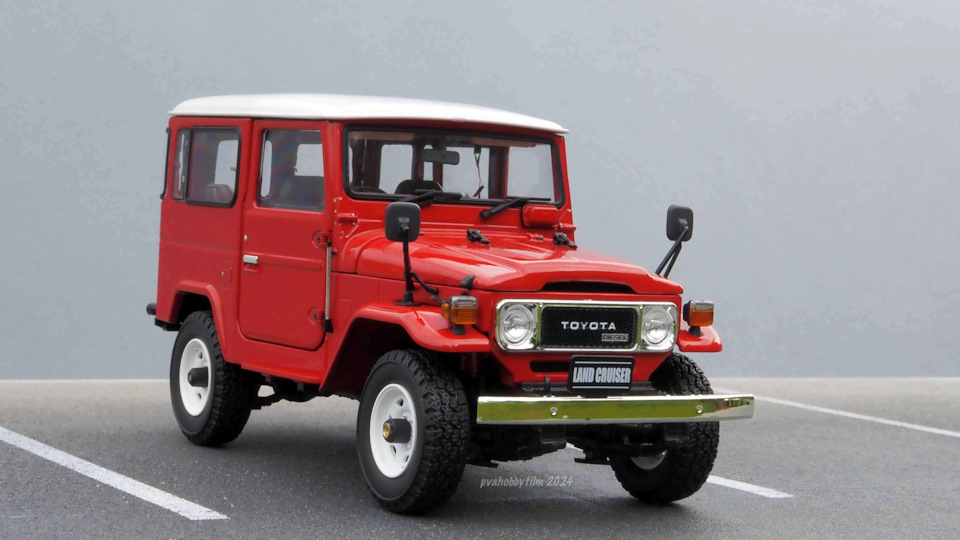 Toyota Land Cruiser 40 Van (Bj42V), 1980 (1/18 Kyosho #08971R [2024]) — Сообщество «Масштабные ...
