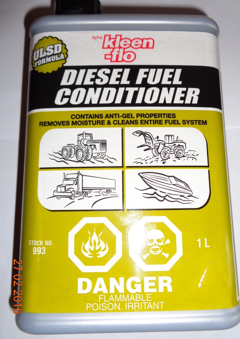 KLEEN-FLO DIESEL FUEL CONDITIONER — DRIVE2