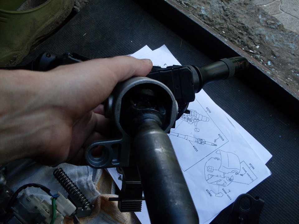 Стук в руле — Lexus RX (2G), 3 л, 2004 года | своими руками | DRIVE2