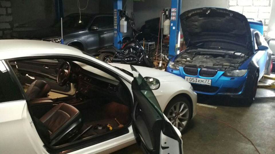 Установка LOGIC 7 и электро спортивных сидений BMW e92 330d — BMW Workshop на DRIVE2