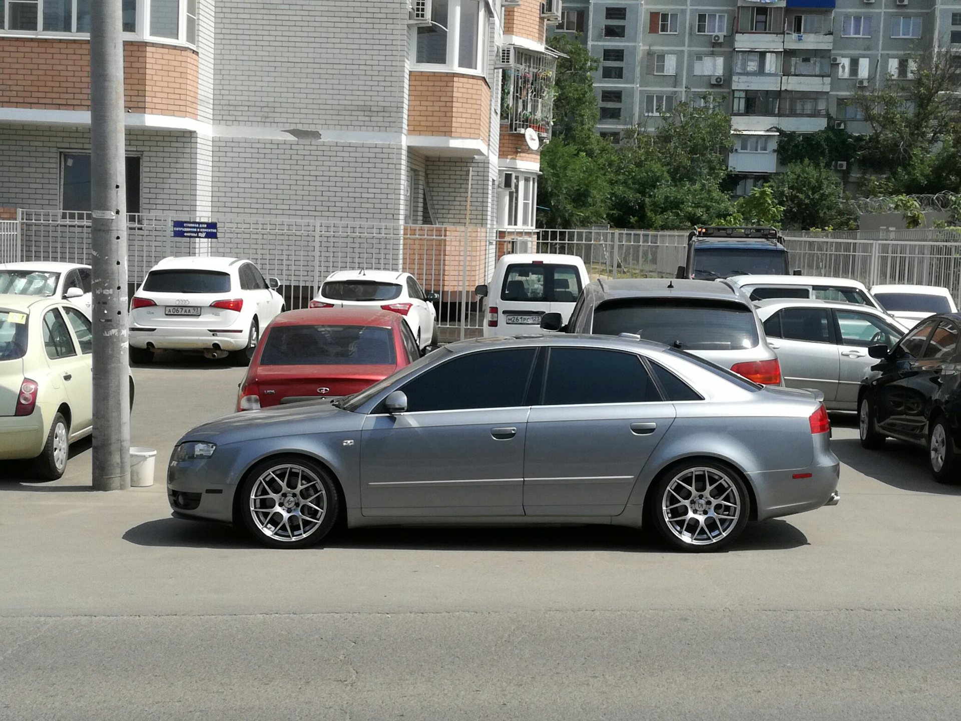Мама ама криминал — Audi A4 (B7), 2 л, 2005 года | стайлинг | DRIVE2