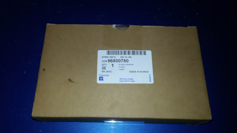 96800780 Стекло зеркала заднего обзора GM | Запчасти на DRIVE2
