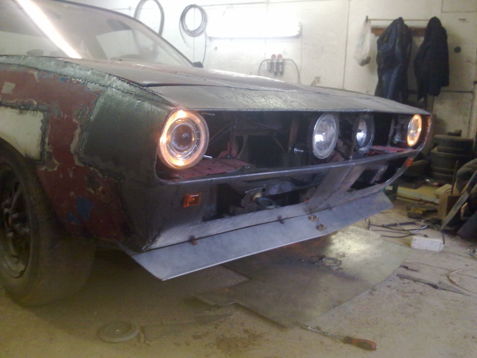 Front Spoiler — Opel Manta, 1,9 л, 1980 года | своими руками | DRIVE2