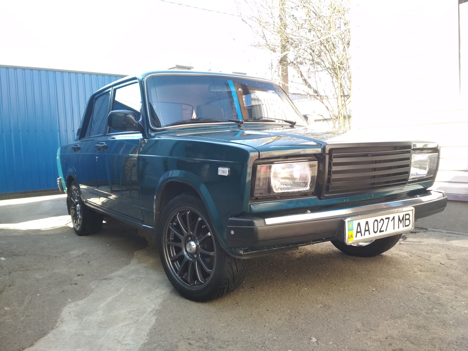 ПЕРЕОБУВОЧКА. — Lada 21074, 1,6 л, 2002 года | колёсные диски | DRIVE2