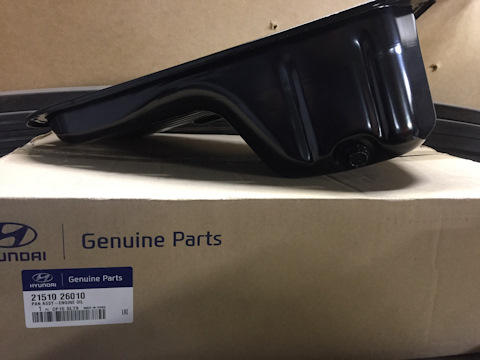 2151026010 Поддон двигателя KIA HYUNDAI | Запчасти на DRIVE2