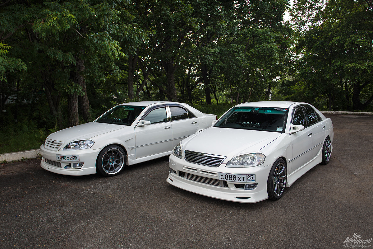 Фотосессия Toyota Mark2 JZX110 Х2 — Toyota Mark II (110), 3 л, 2003 ...