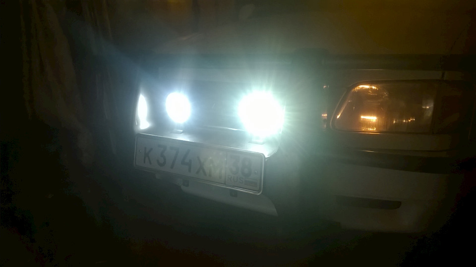 Диодные туманки. — Chevrolet Blazer (S-15), 4,3 л, 1998 года | просто ...