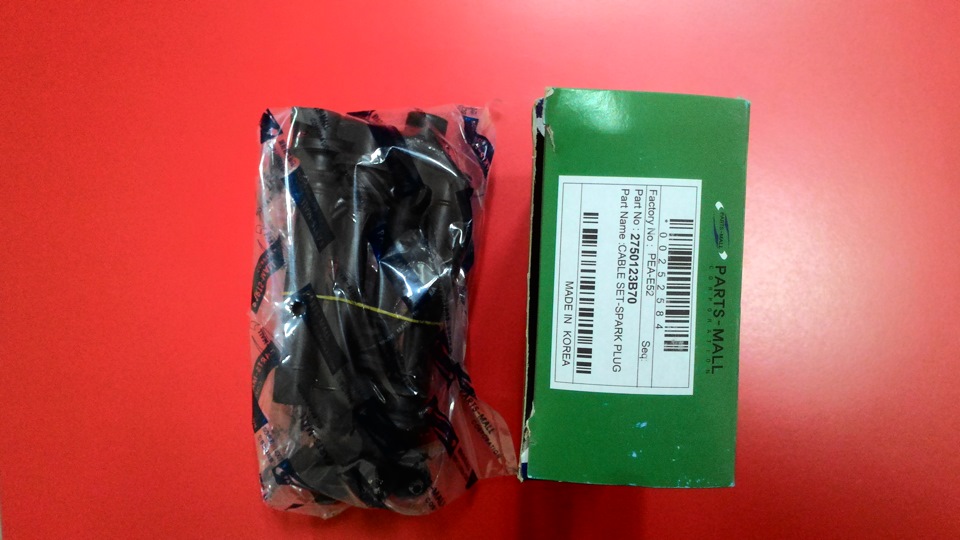 Провода высоковольтные Parts Mall — дерьмо — Hyundai Sonata IV (EF), 2 ...