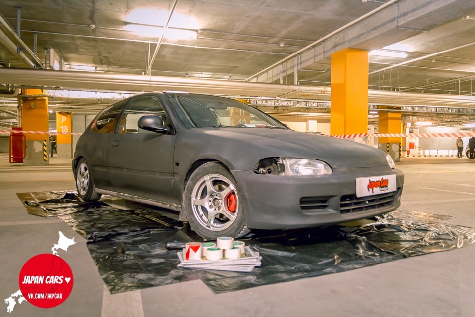 Тачка на прокачку! — Honda Civic Hatchback (5G), 1,5 л, 1992 года | стайлинг | DRIVE2