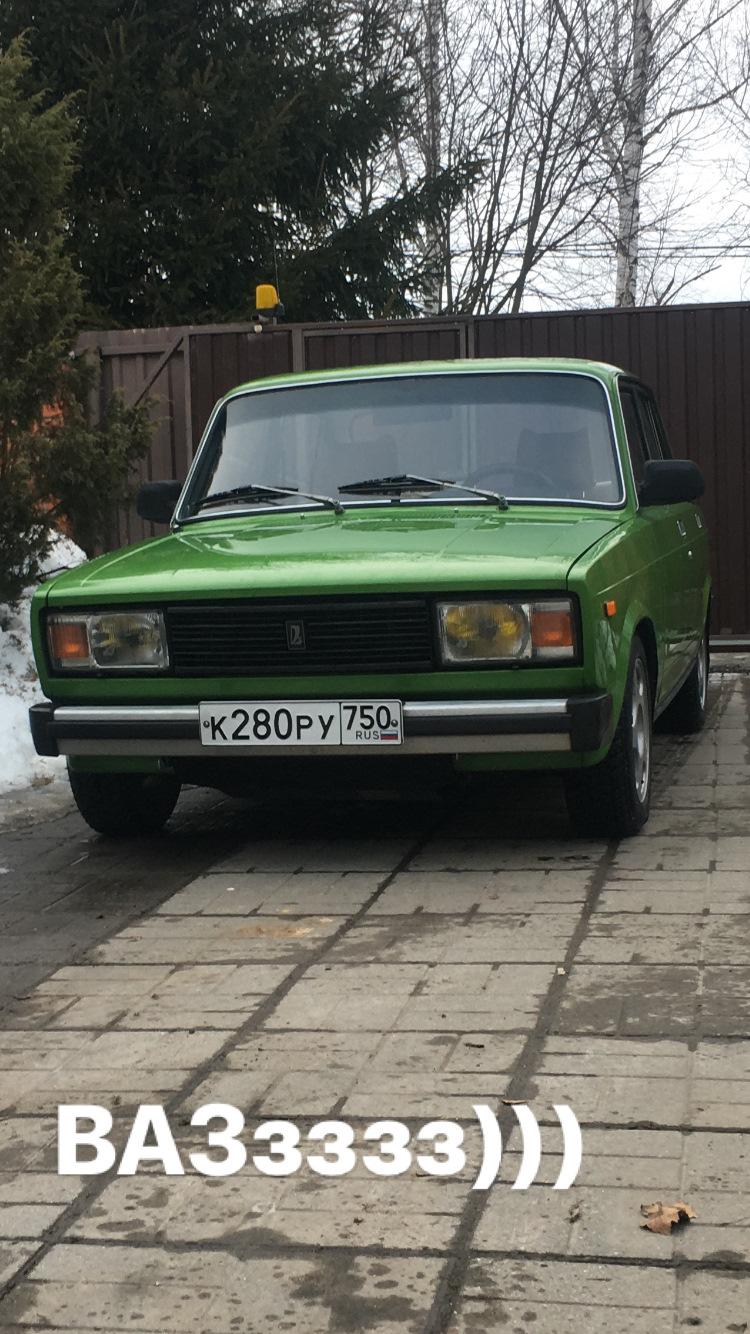 Немного фоток — Lada 2105, 1,3 л, 1981 года | видео | DRIVE2