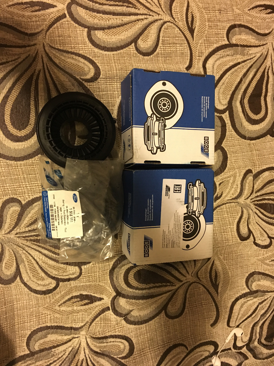 Передние пружины ST и распорка Техномастер — Ford Focus Hatchback II, 1 ...