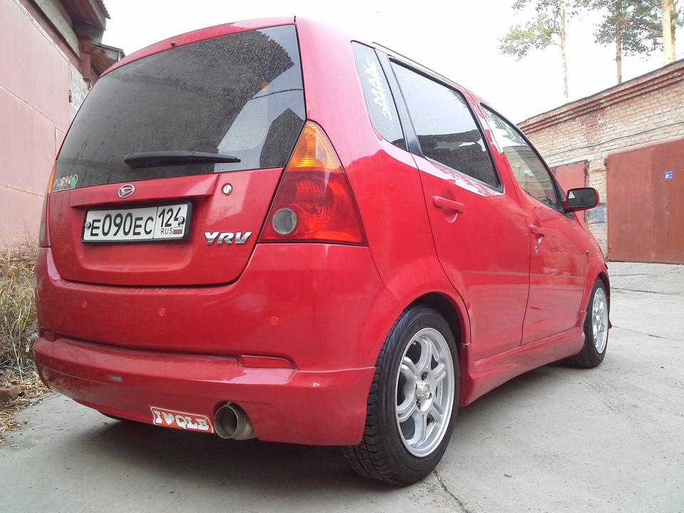 Диски и резина на зимний период. — Daihatsu Yrv, 1,3 л, 2003 года | плановое ТО | DRIVE2