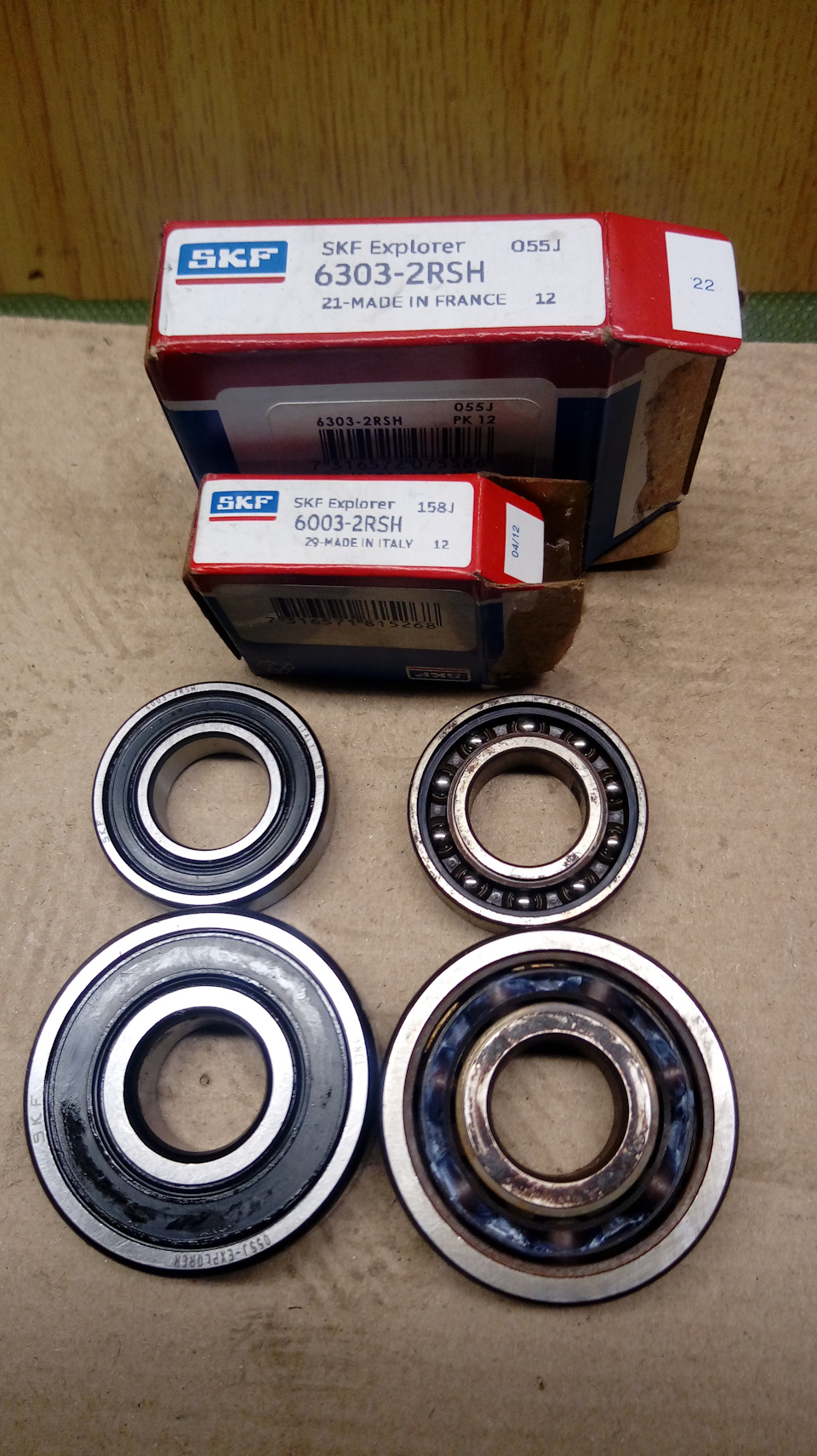 Ревизия и замена шкива "Гены — 120А" + натяжитель — Opel Vectra C, 2,2 ...