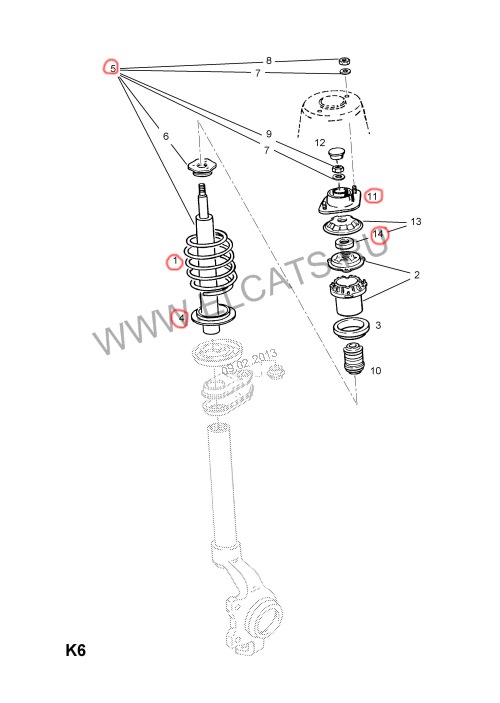 Передняя подвеска. Продолжение I части — Opel Astra F, 1,6 л, 1995 года ...