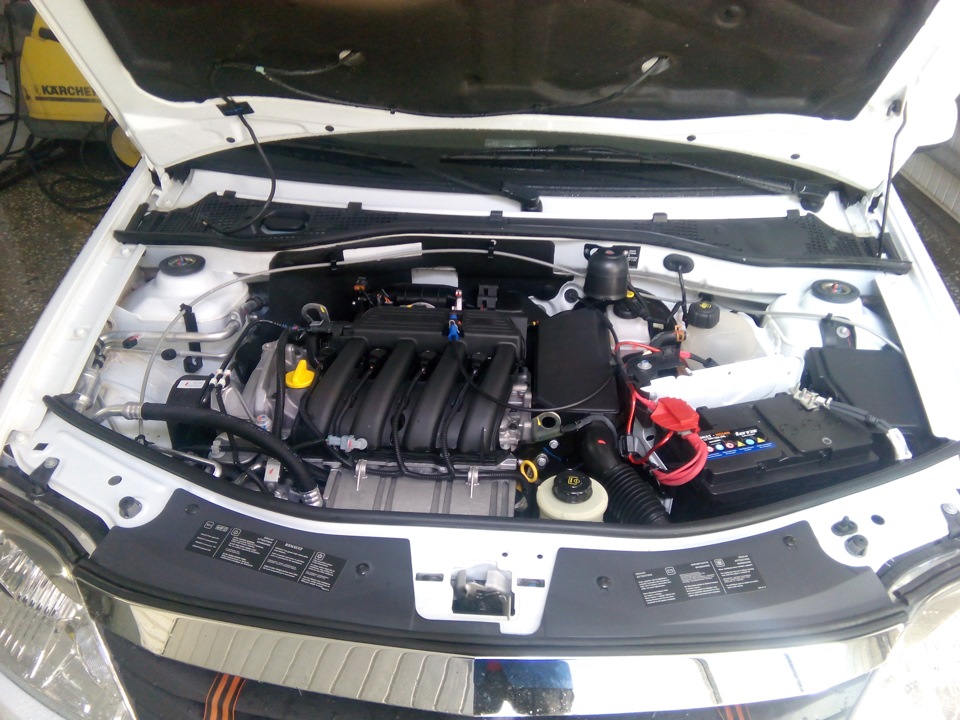Уплотнитель капота и двери! — Renault Logan (1G), 1,6 л, 2013 года ...
