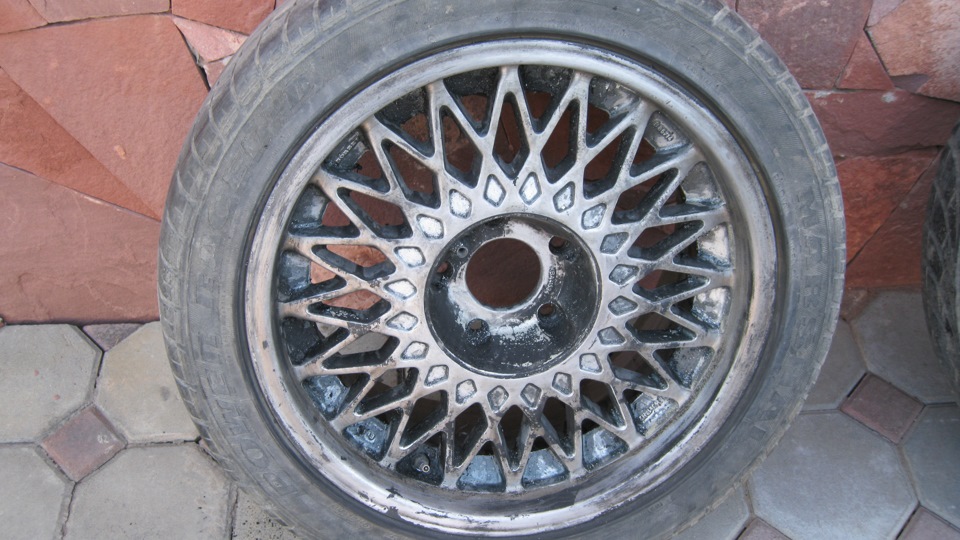 BORBET type B Легендарные — BMW 5 series (E34), 4 л, 1995 года ...