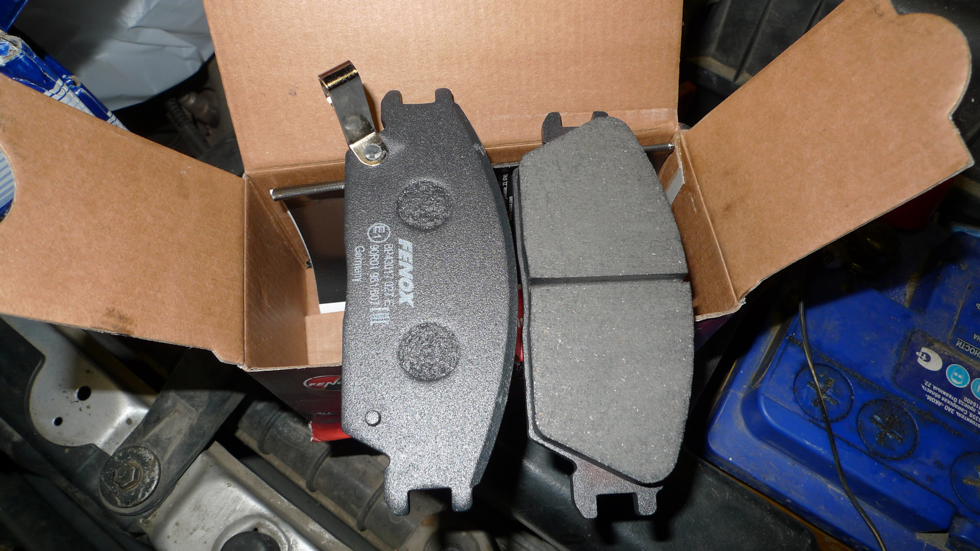 Тормозные колодки Fenox — Hyundai Accent (3G), 1,5 л, 2005 года ...