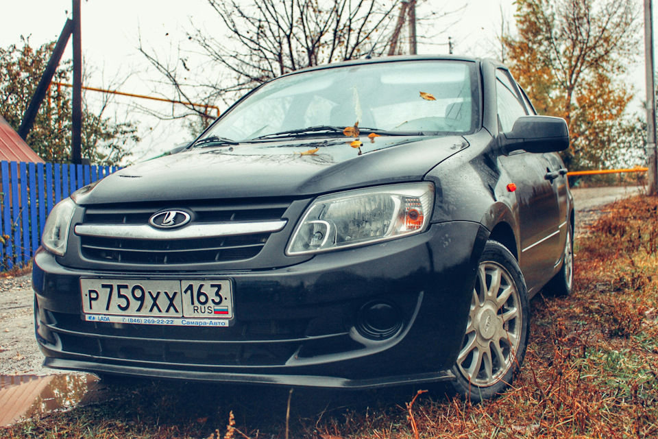 Немного новых фото — Lada Гранта (1G), 1,6 л, 2014 года | фотография ...