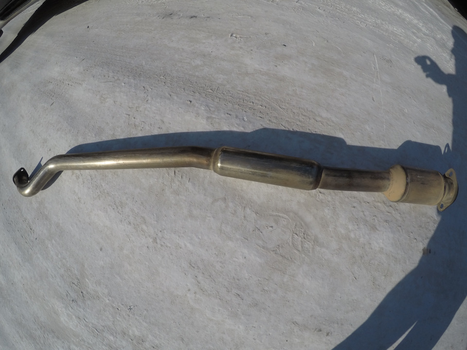 Средняя часть выхлопа Prova — Subaru B4 (BE), 2 л, 2000 года | тюнинг | DRIVE2