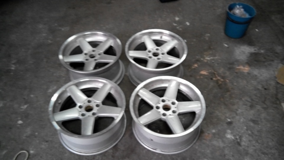 RH 18 8.5J ET10 9.5J ET17 — BMW 5 series (E34), 4 л, 1995 года ...