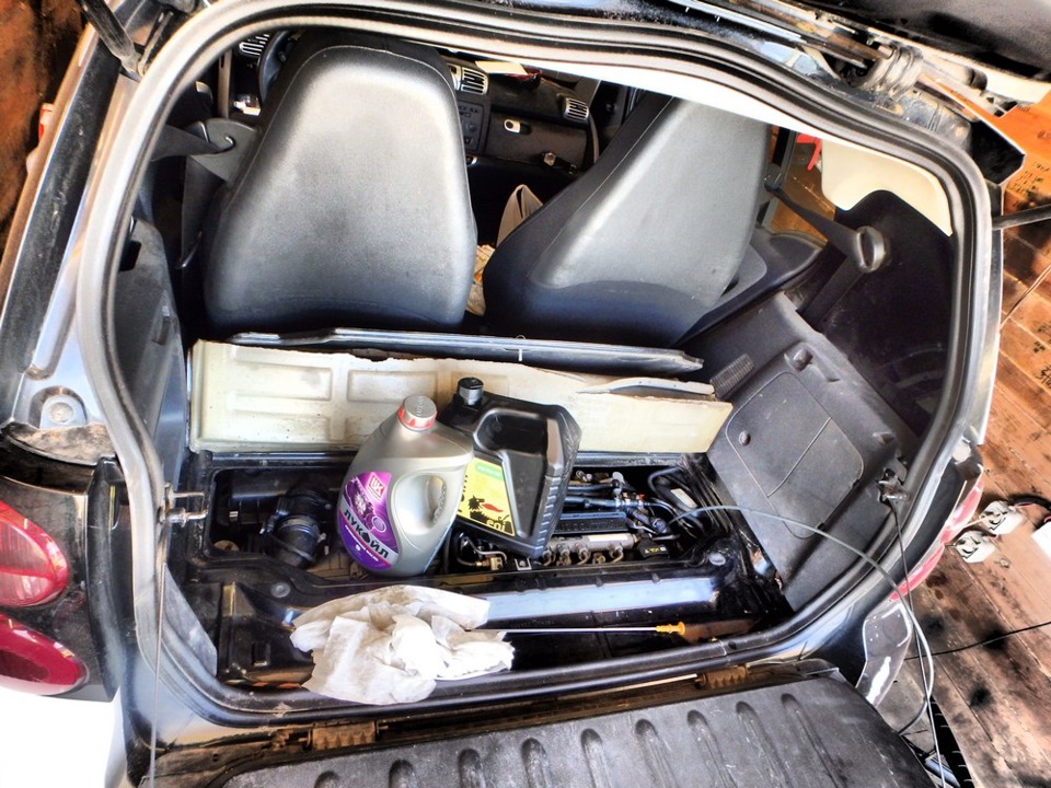 4 часа на обслуживание smart for one — Smart fortwo (2G), 0,8 л, 2010 ...