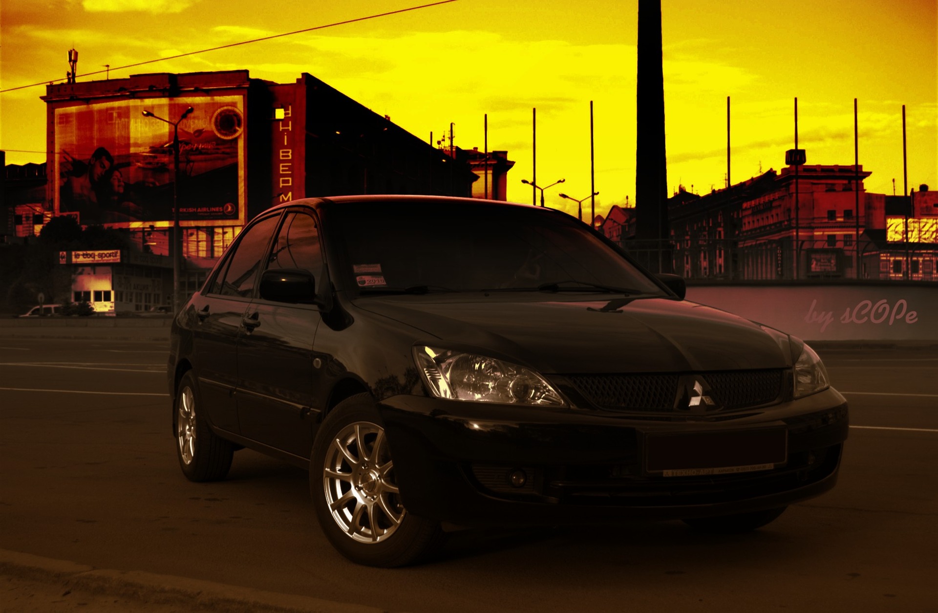 Фотошоп творит чудеса — Mitsubishi Lancer Ix 1 6 л 2008 года